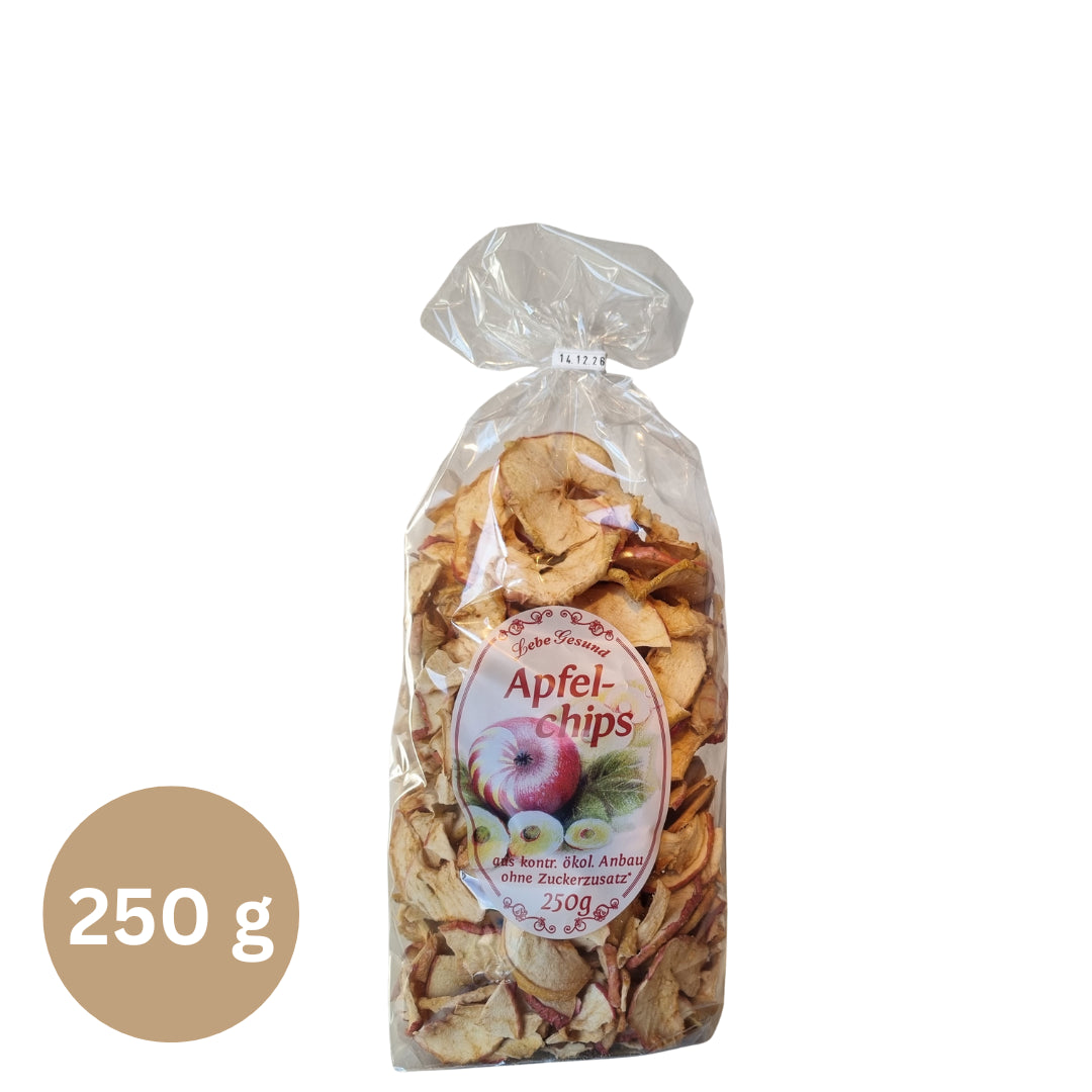 Bio Apfelchips 250 g – Großpackung | Kredenbacher Hof
